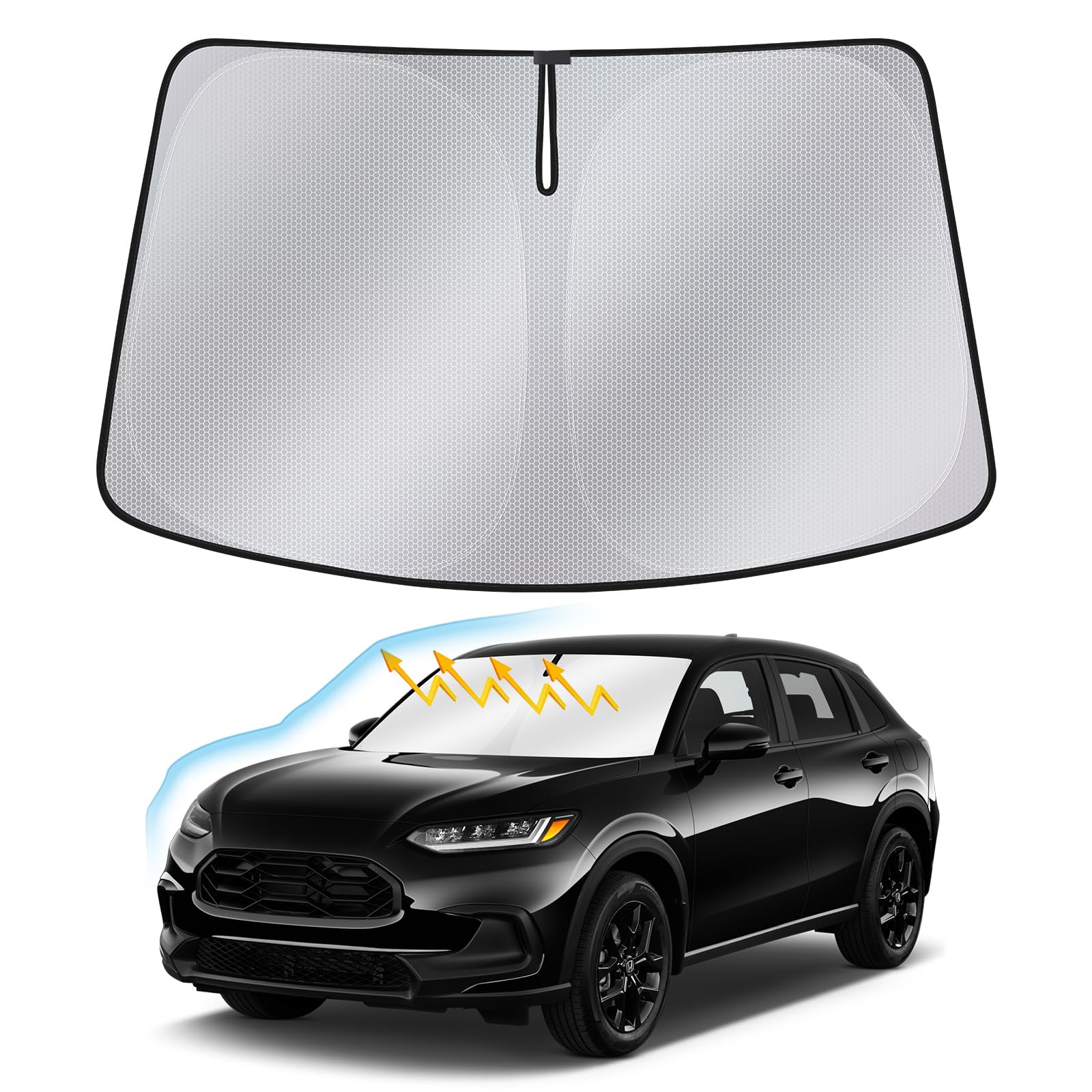 Windshield Sun Shade for Honda HR-V 2023 2024 2025 — Upgraded Nano ...