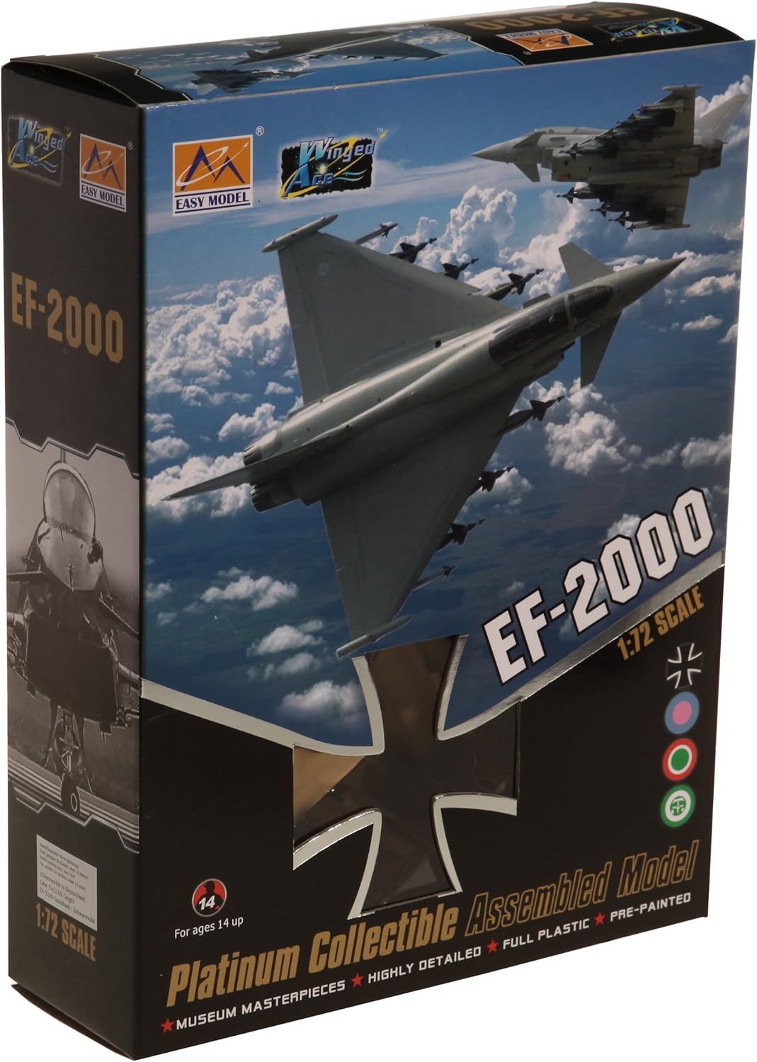Easy Model 1:72 Scale EF-2000A Eurofighter Typhoon RSAF Model Kit ...