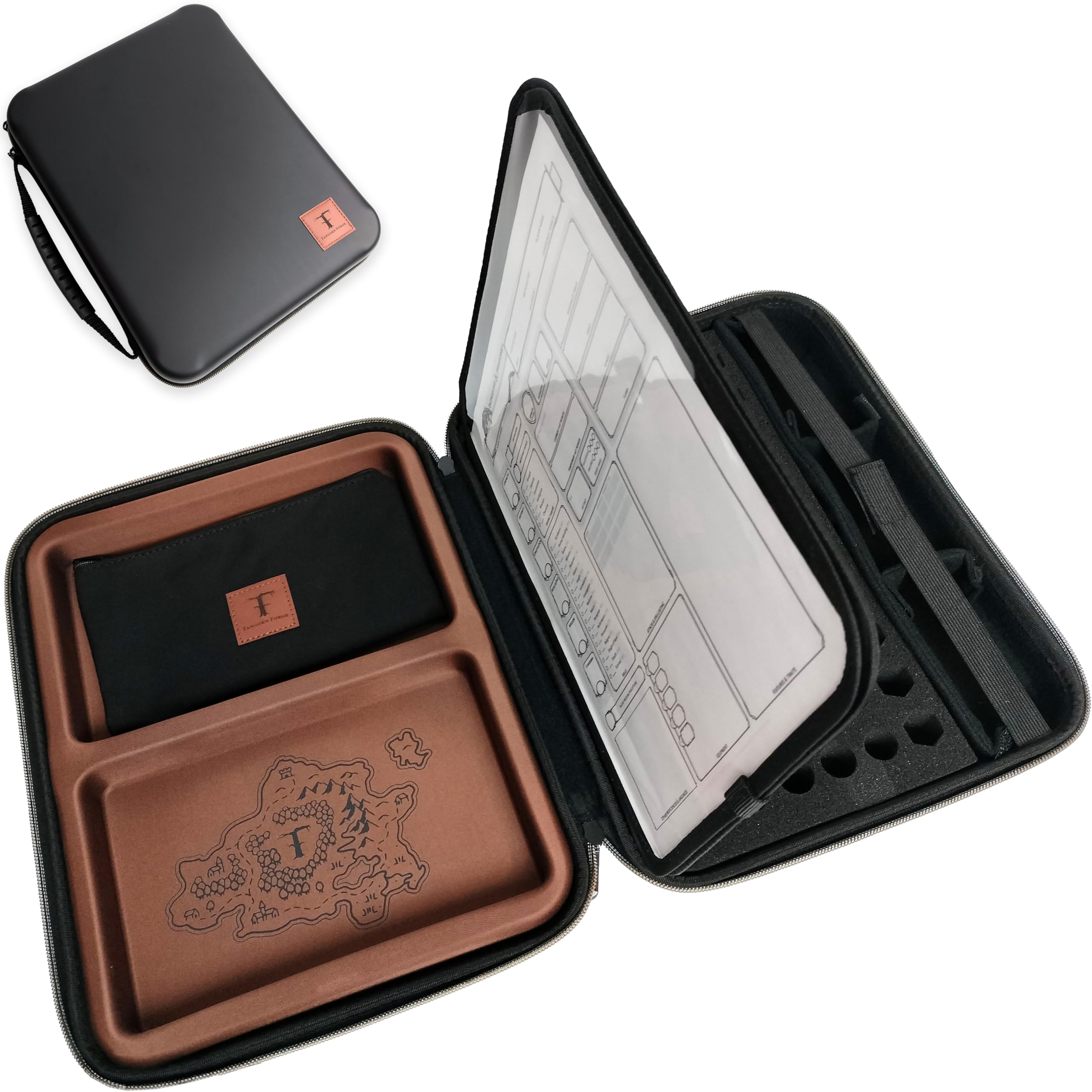 Mua RPG Case, Miniatures and Cards Organizer, Dice Box, DND Binder with ...