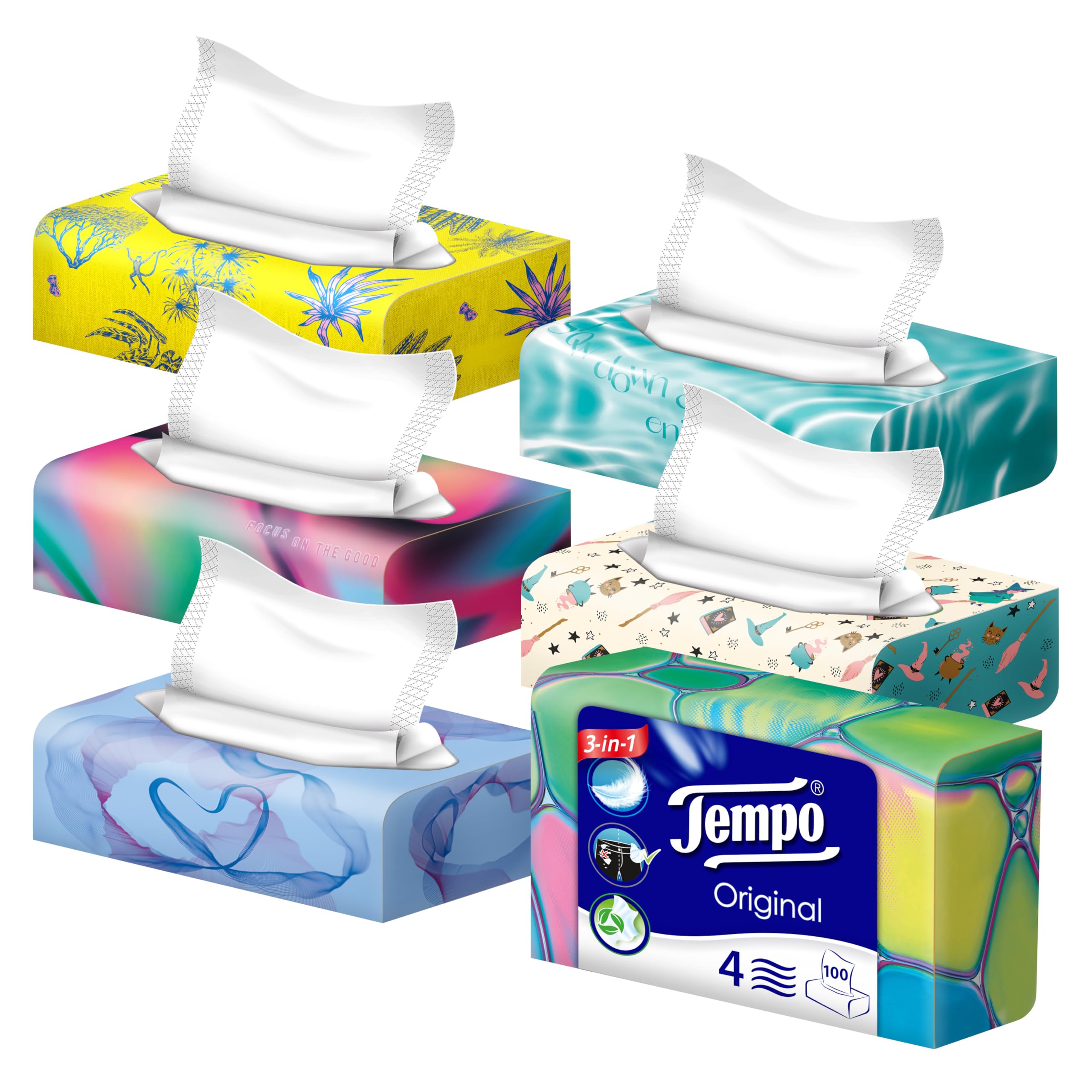 Mua Tempo Facial Tissues, 12 Tissue Boxes, 100 Tissues per Box (1200 ...