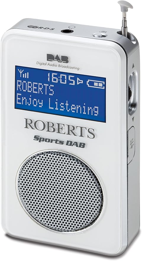 Roberts Sports DAB2 DAB/FM RDS Personal Digital Radio with Loudspeaker ...