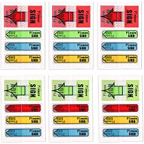 Cute Notebook 500 Pcs Sign Here Tabs & Flags - Multicolor Arrow ...
