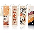 Amazon.com: 4 Pieces Boho Diamond Art Bookmarks 5d Bookmark Boho Beaded ...