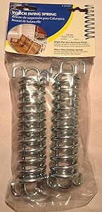 Amazon.com : Porch Swing Springs 2 Pcs Pack Drawbar Springs : Garden ...