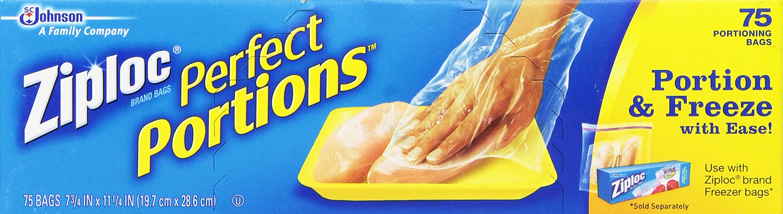 Amazon.com: Ziploc Perfect Portions Food Storage Bag: Health & Personal ...