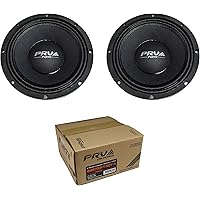 Amazon.com: Pair of 8" Midbass Speaker 1400W 4 Ohm Pro Car Audio PRV 8MB700FT-NDY-4 : Electronics