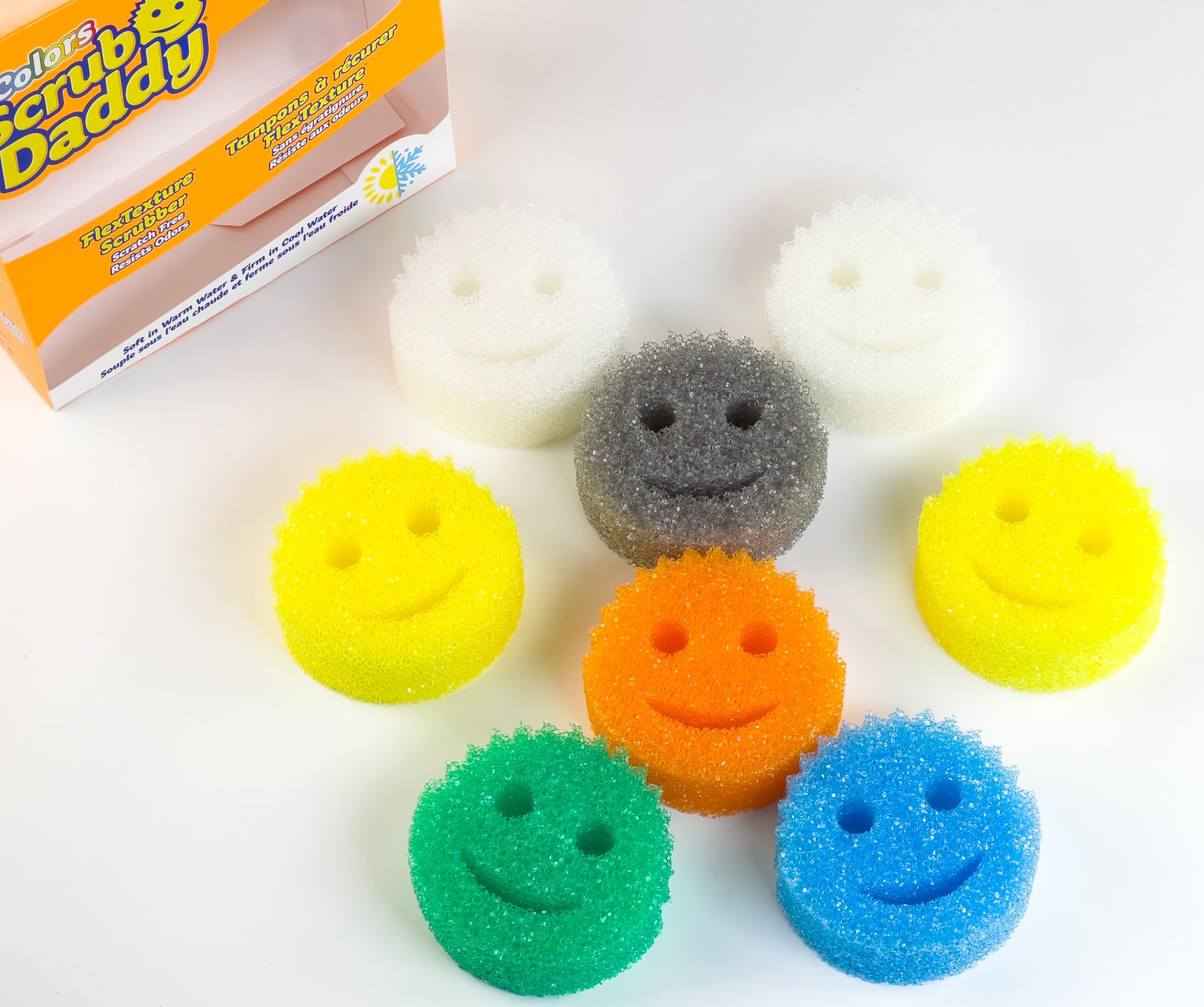 Mua 8 Sponge Set, Colors, Scratch-Free Sponges for Dishes & Home, Odor ...