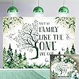 Amazon.com : Family Reunion Backdrop Green Family Tree Reunion ...