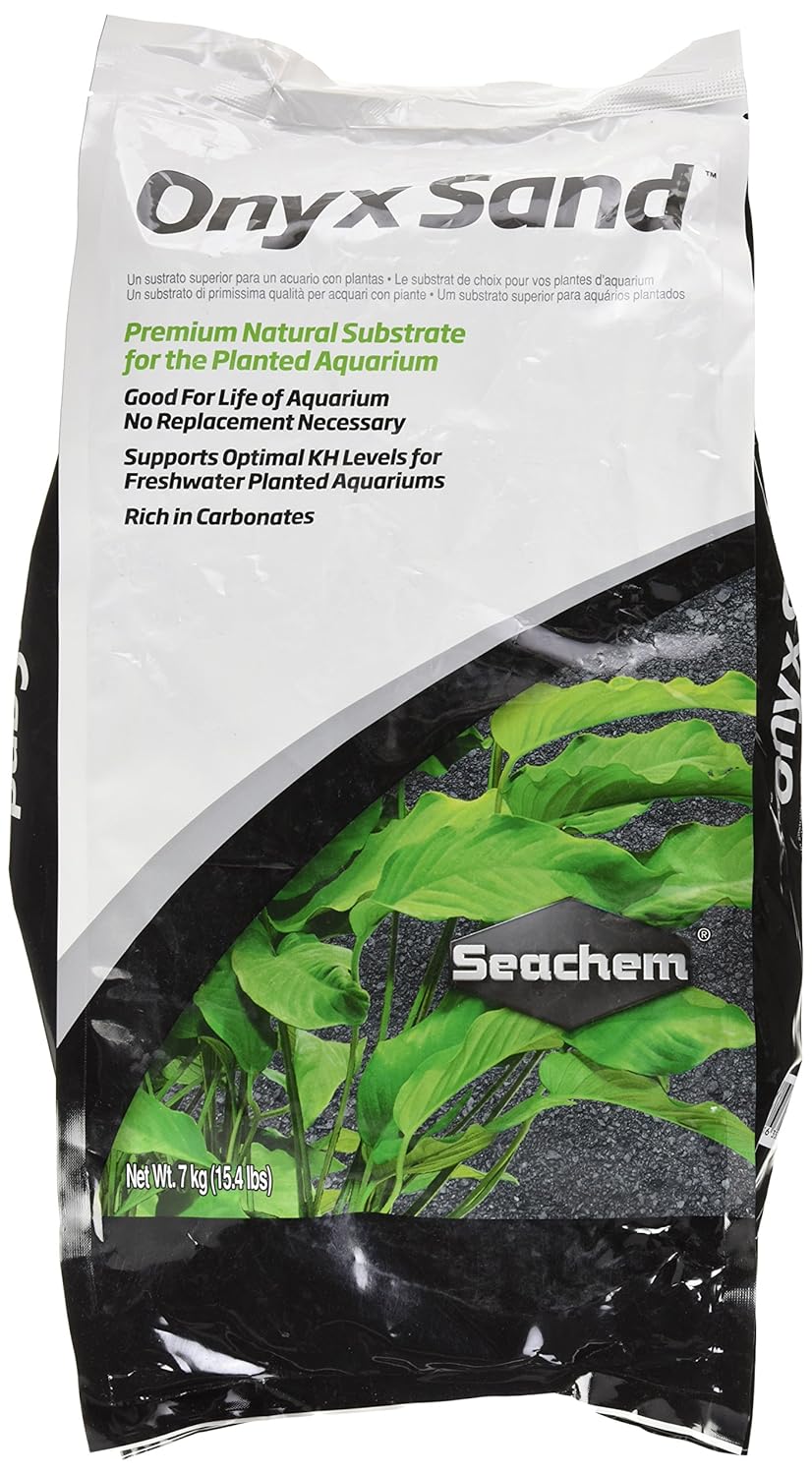 Seachem Onyx Sand, 7 kg / 15.4 lbs: Amazon.co.uk: Pet Supplies