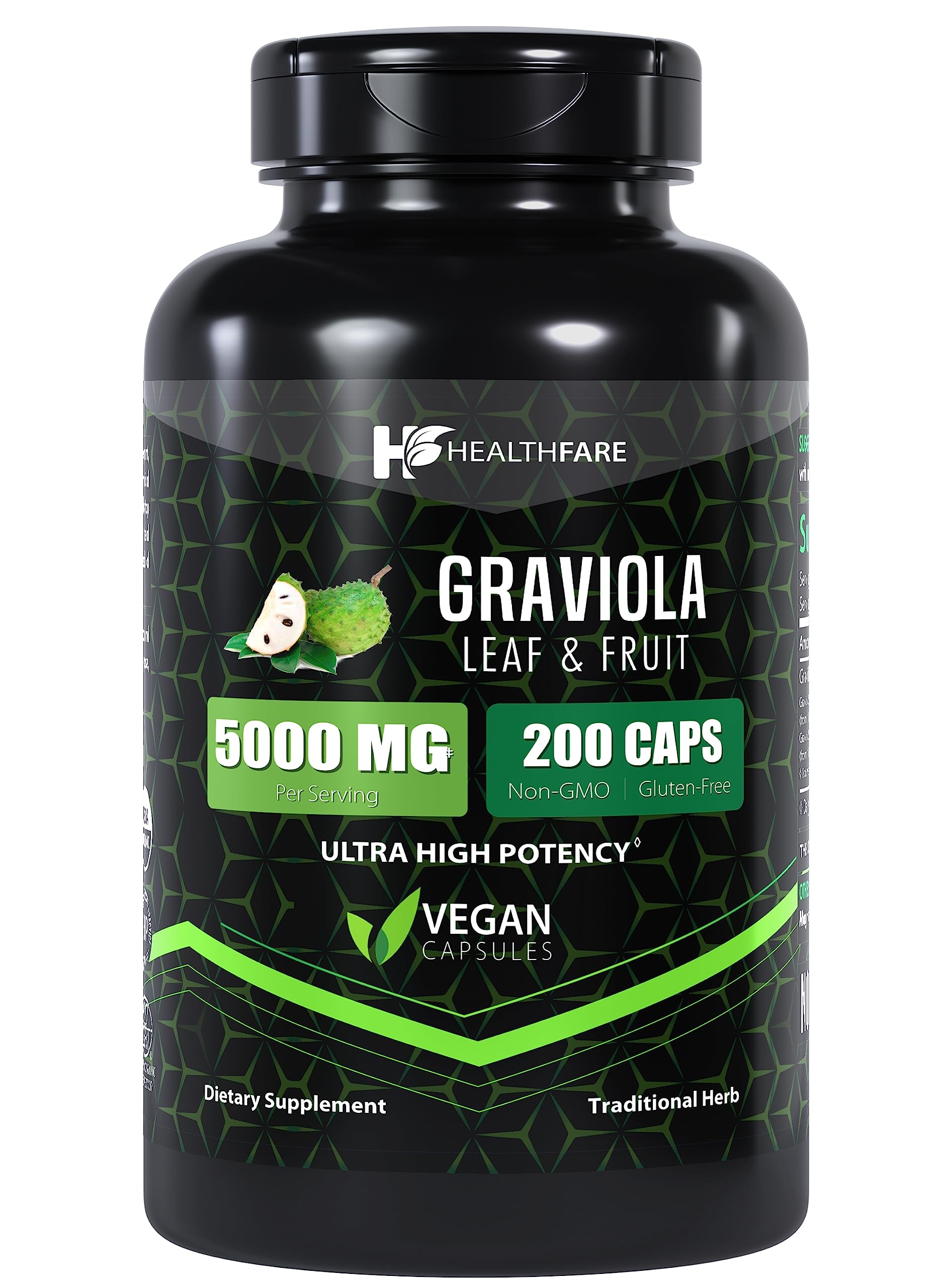 Mua Graviola Capsules 5000mg Leaf & Fruit Extract | 200 Capsules | High ...