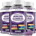 Amazon.com: Sambucus Elderberry Immune Gummies, Daily Immune Support ...