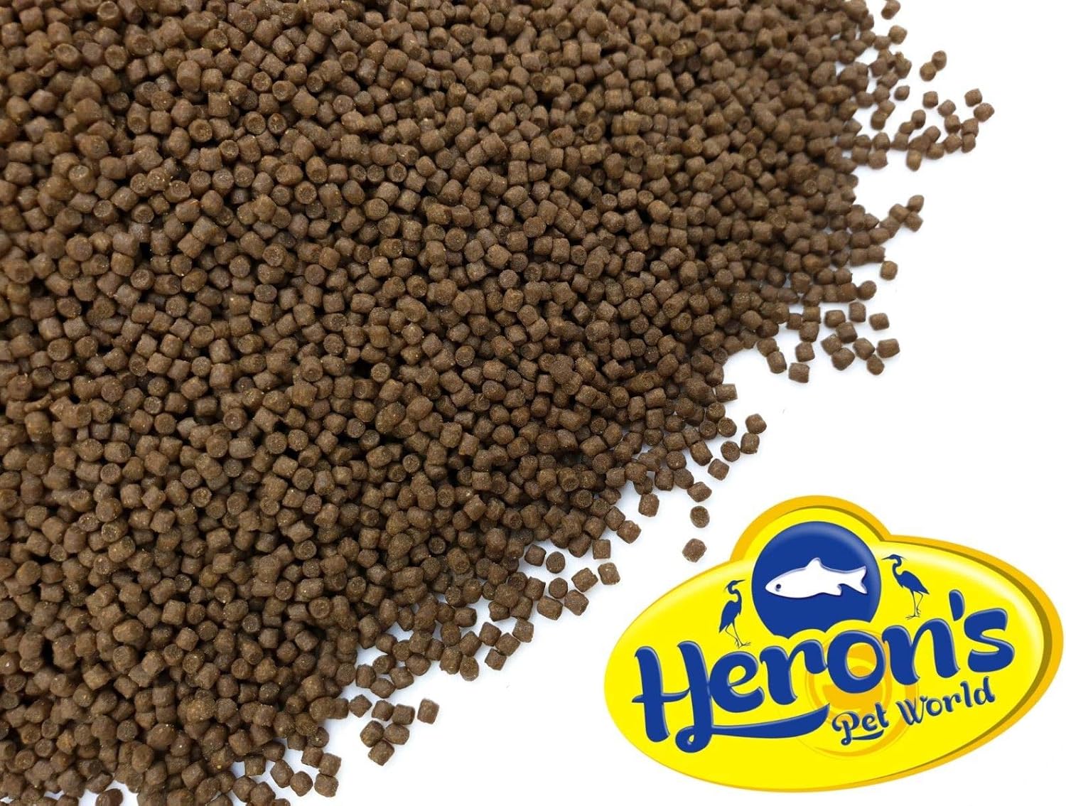 HERONS 1kg Catfish Pellets 2mm PREMIUM TROPICAL FISH FOOD Cory Pleco ...