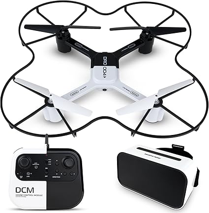 Amazon.com: SHARPER IMAGE DRO-004 Lunar Drone with Smartphone Viewing ...