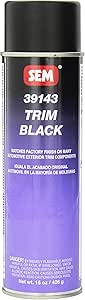 Amazon.com: SEM 39143 Trim Black Aerosol - 15 oz. : Automotive
