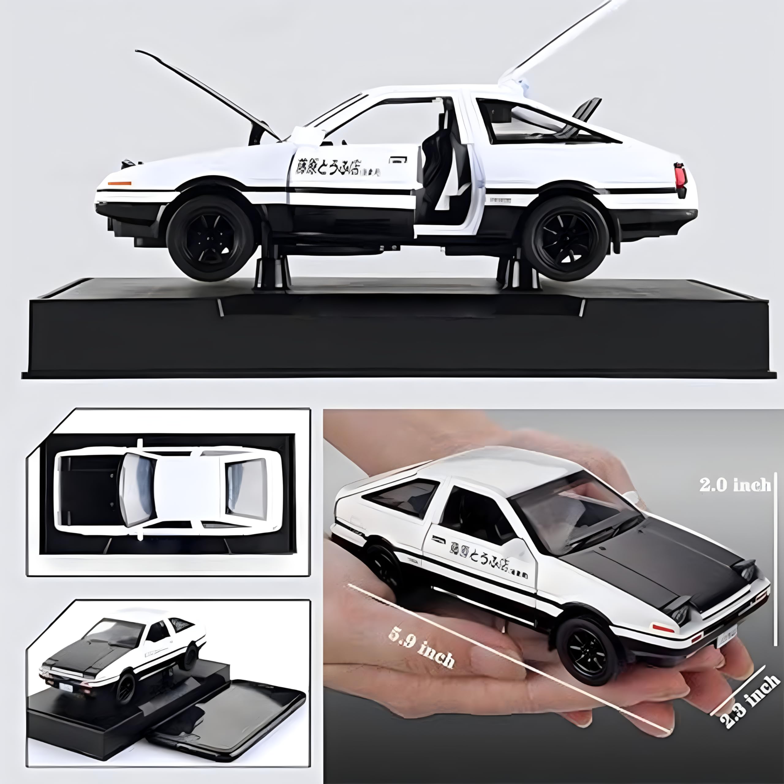 Mua Initial D Toyota Trueno AE86 Alloy Diecast Car Model, Sports Car ...