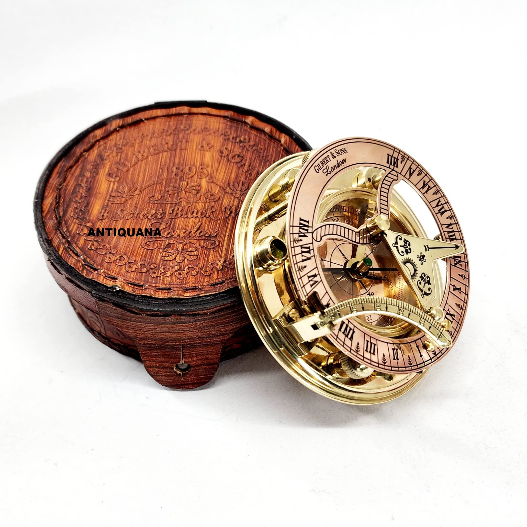 Mua Brass Compass Unique Golden Color Compass with Stylish Antique ...