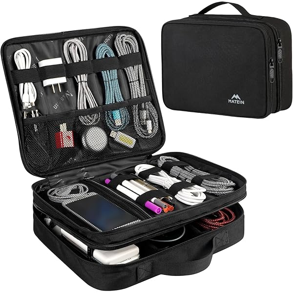 Studio Equipment Cable Management Heavy-Duty Cable Organizer Bag ...