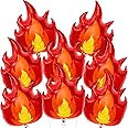 Amazon.com: KatchOn, Red Fire Balloons for Fire Decorations - 28 Inch ...