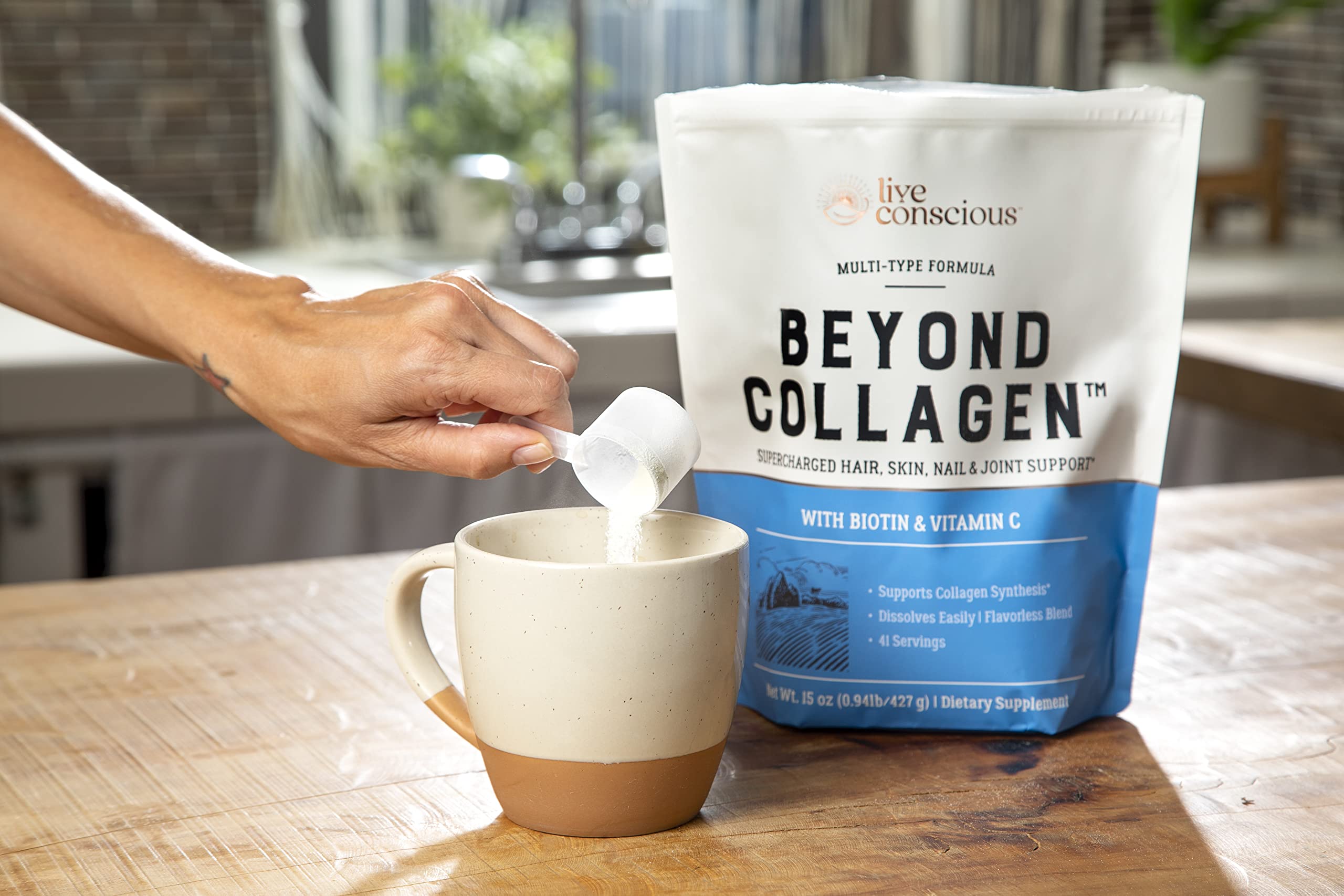 Mua Live Conscious Beyond Collagen Multi Collagen Powder for Women w ...