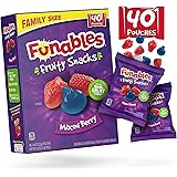 Amazon.com: Funables Fruity Snacks Sour Mixed Berry 22 pouch Value Pack ...
