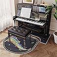 Amazon.com: Piano Soundproof Rug,Upright Piano Carpet Protector Sound ...