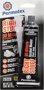 Permatex 25228 The Right Stuff 90 Minute Gasket Maker, Black : Amazon ...