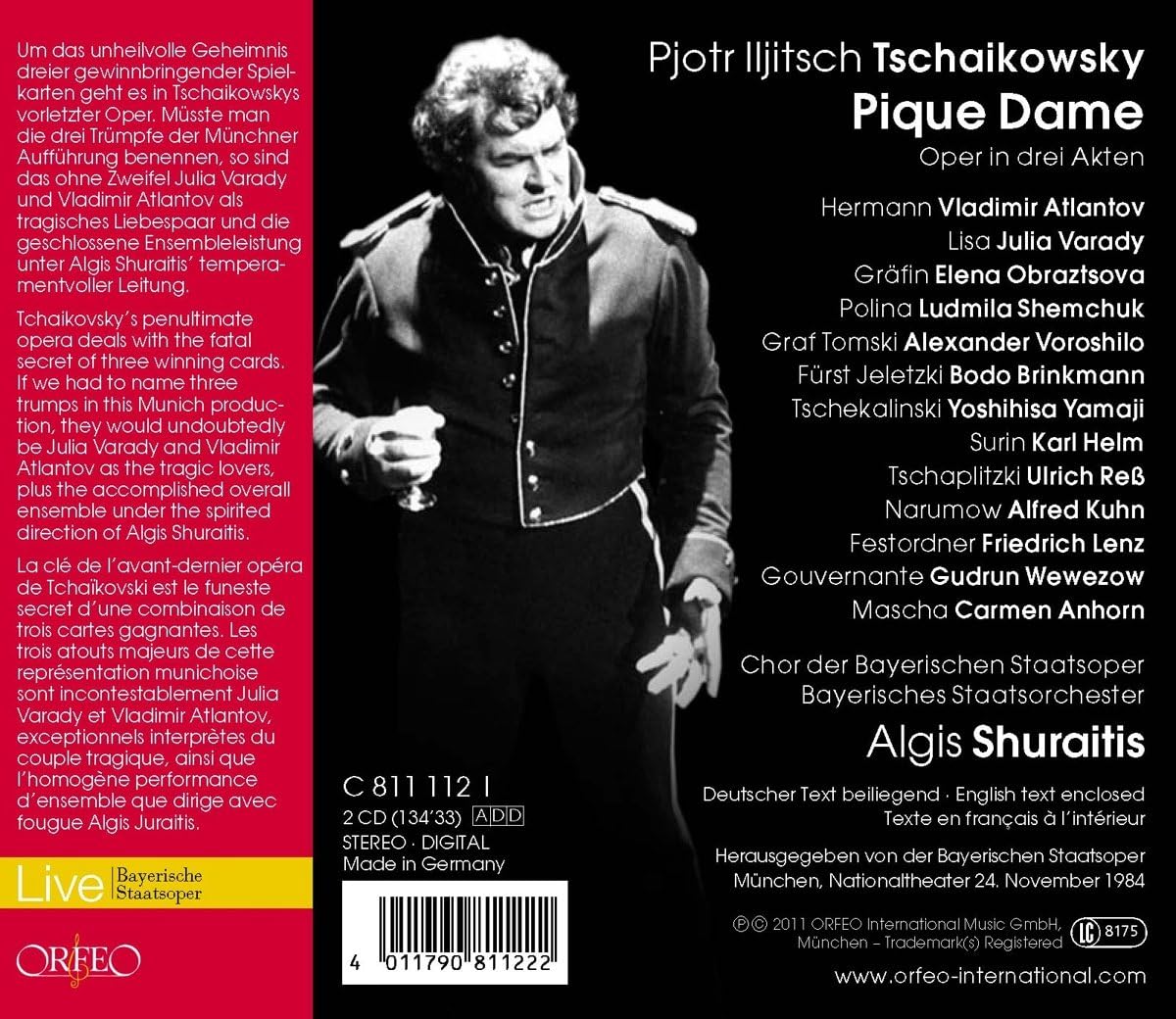 Tchaikovsky: Pique Dame – BigaMart