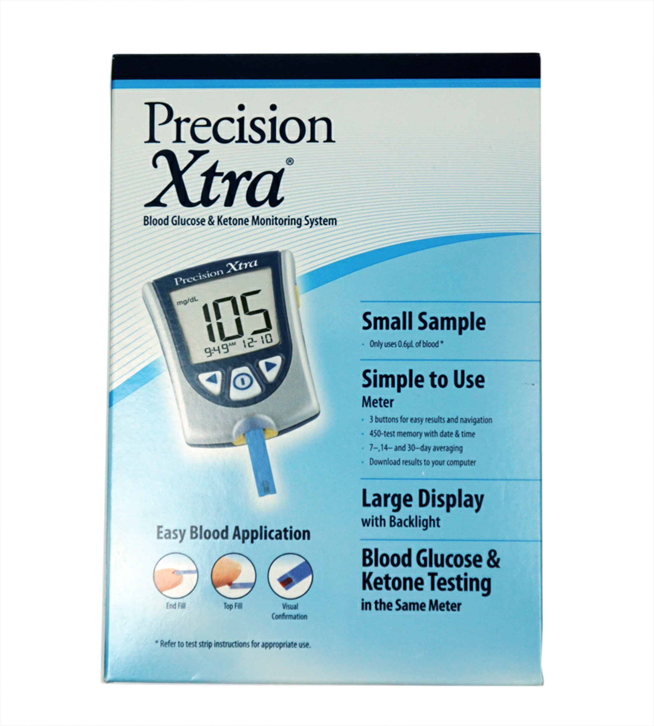 Mua Precision Xtra Blood Glucose and Ketone Monitoring Meter Kit ...