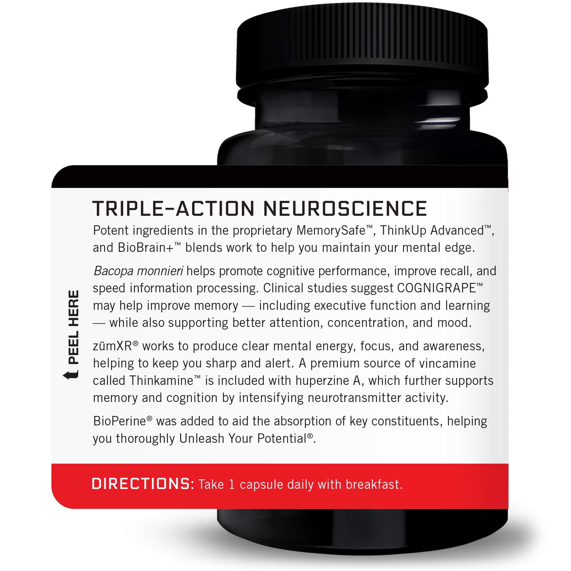 Mua FORCE FACTOR Forebrain Nootropic Brain Supplement with Caffeine ...