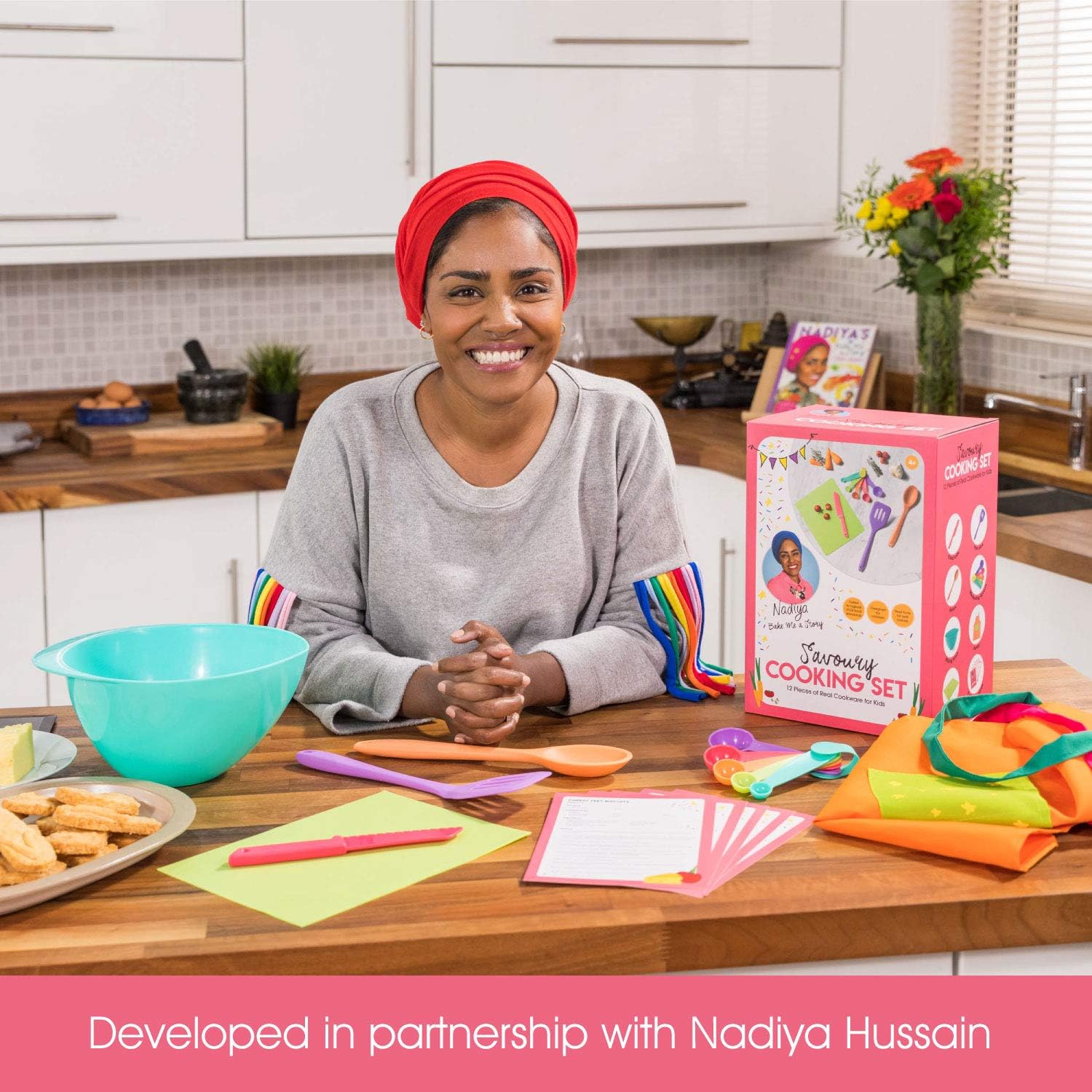 Nadiya Hussain TY6148 Nadiya’s Savoury Cooking Set, Kids Kitchen ...