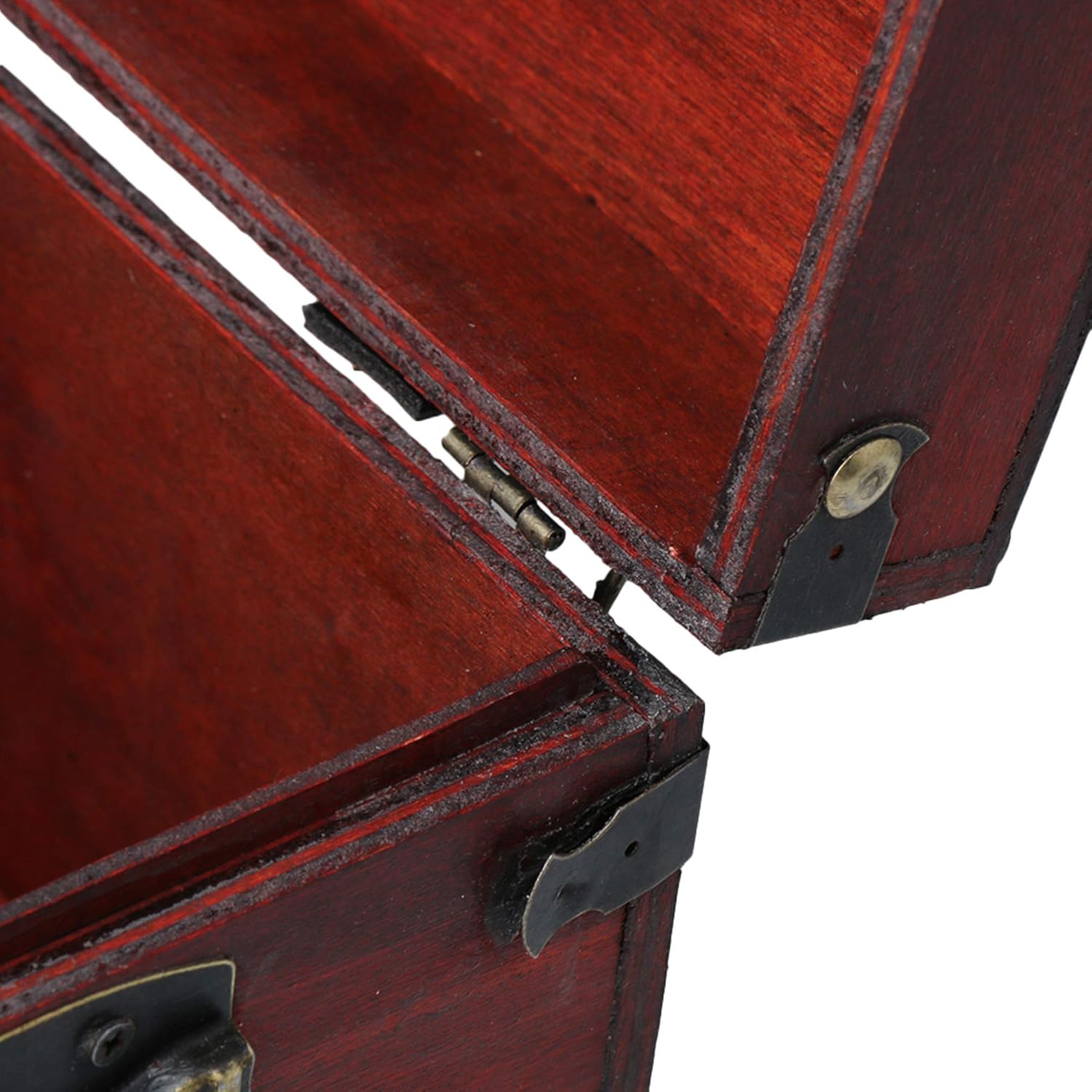 RDEXP 22×14.5x14cm Vintage Decorative Home Storage Trunk Storage Box ...