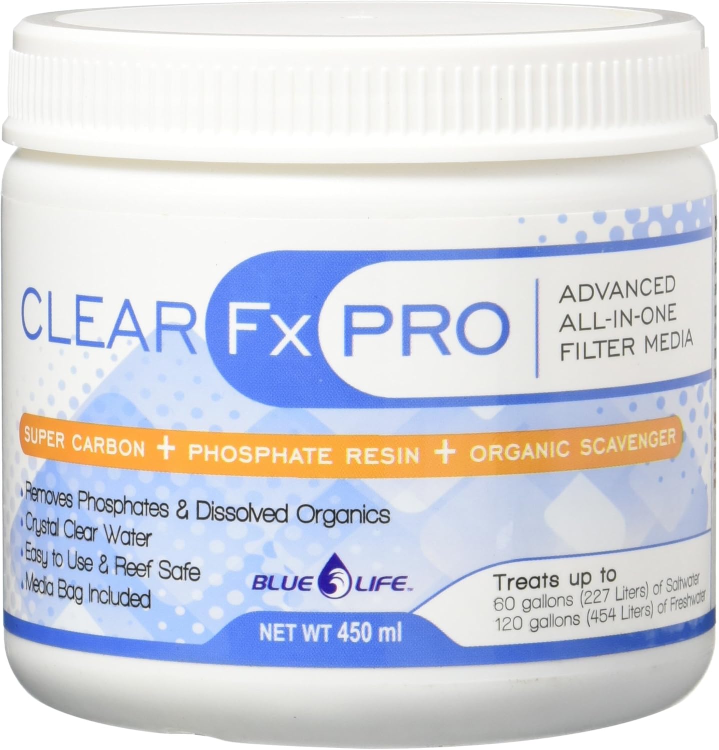 Blue Life USA Fx PRO Aquarium Treatment, Clear, 450ml – BigaMart