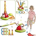 Amazon.com: Powza 3 in 1 Musical Jump, Toss Ring Game Toy and Stomping ...