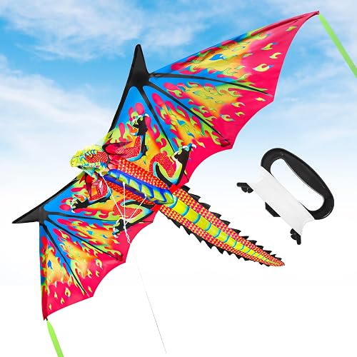 Dragon Kites YongnKids Dragon Kite Easy To Fly Beach Kite For Kids