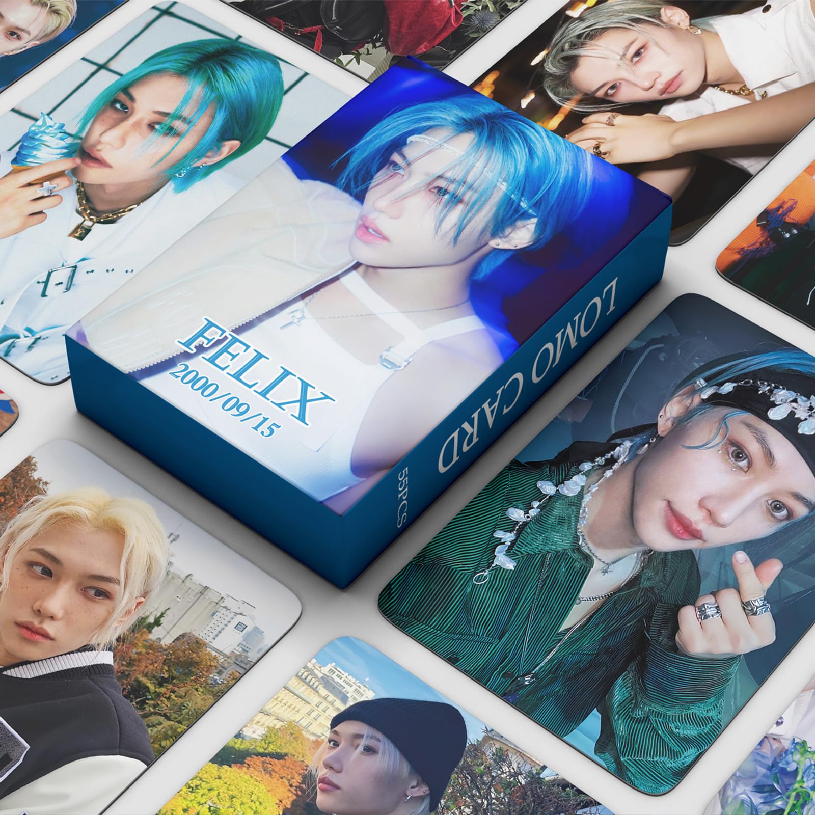 Mua Felix Photocards 55Pcs Stray kids Felix 樂STAR Photocard KPOP Felix ...