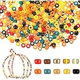 Amazon.com: JarThenaAMCS 3000Pcs Fall Pony Beads 6 Mixed Colors Plastic ...