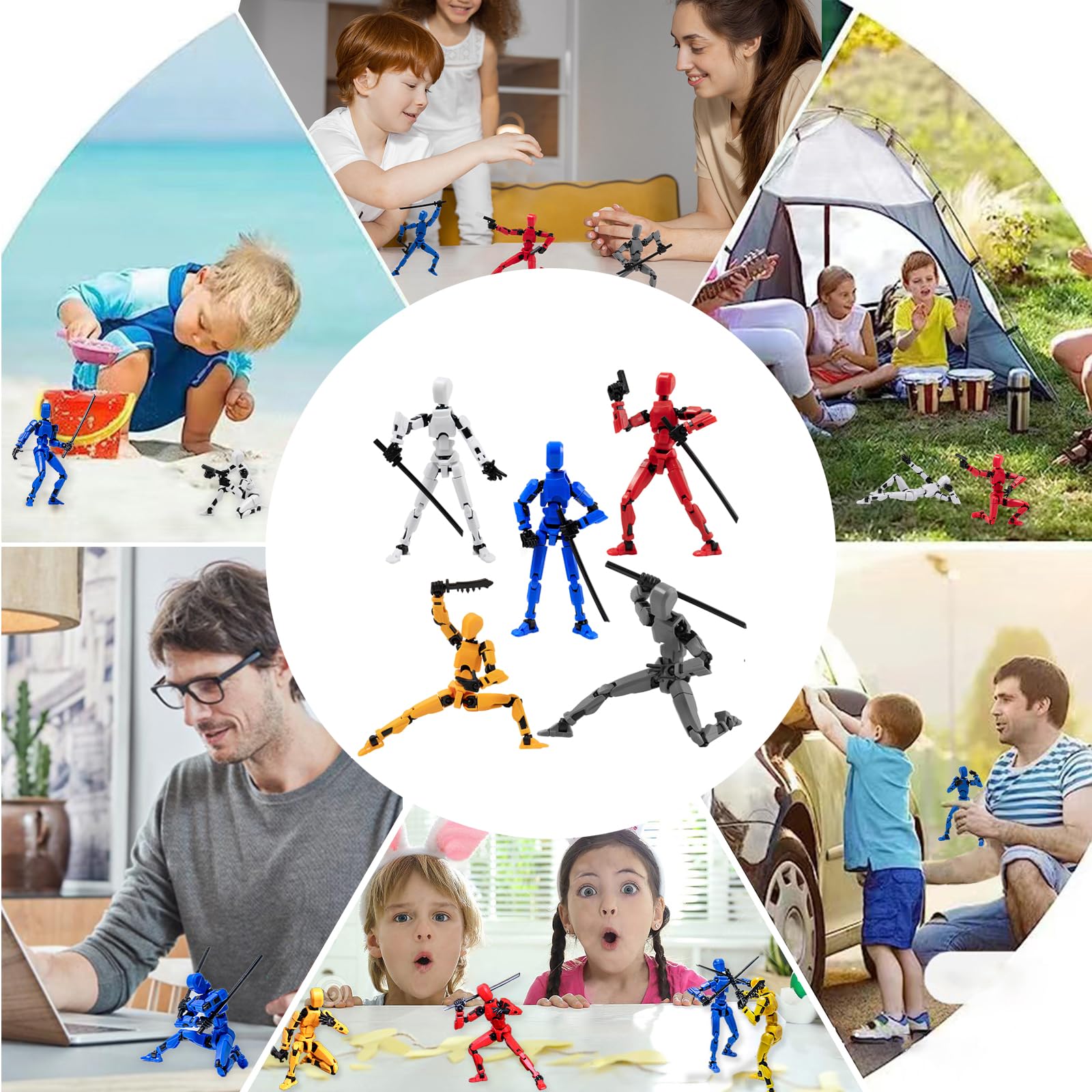 Mua ZMarQarr Titan T13 Action Figures Lucky Dummy 13 Robot Anime ...