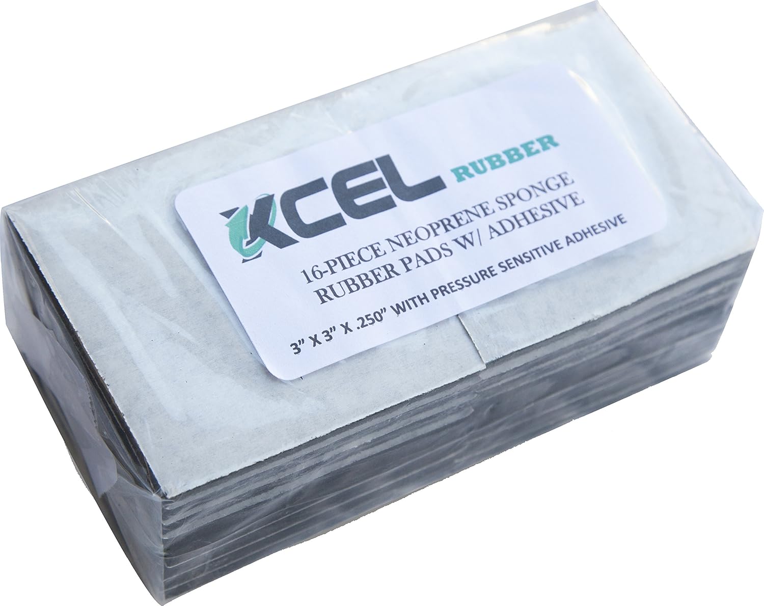 Xcel Foam Rubber Padding 16-Piece Acoustic Damper Anti-Vibration Closed ...