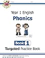 New KS1 English Targeted Practice Book: Phonics - Year 1 Book 1 CGP ...