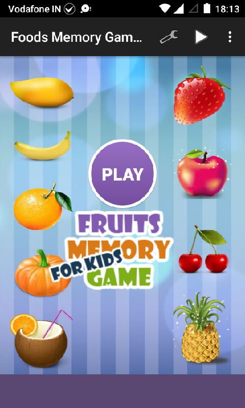 Food Memory Game for Kids:Amazon.de:Appstore for Android