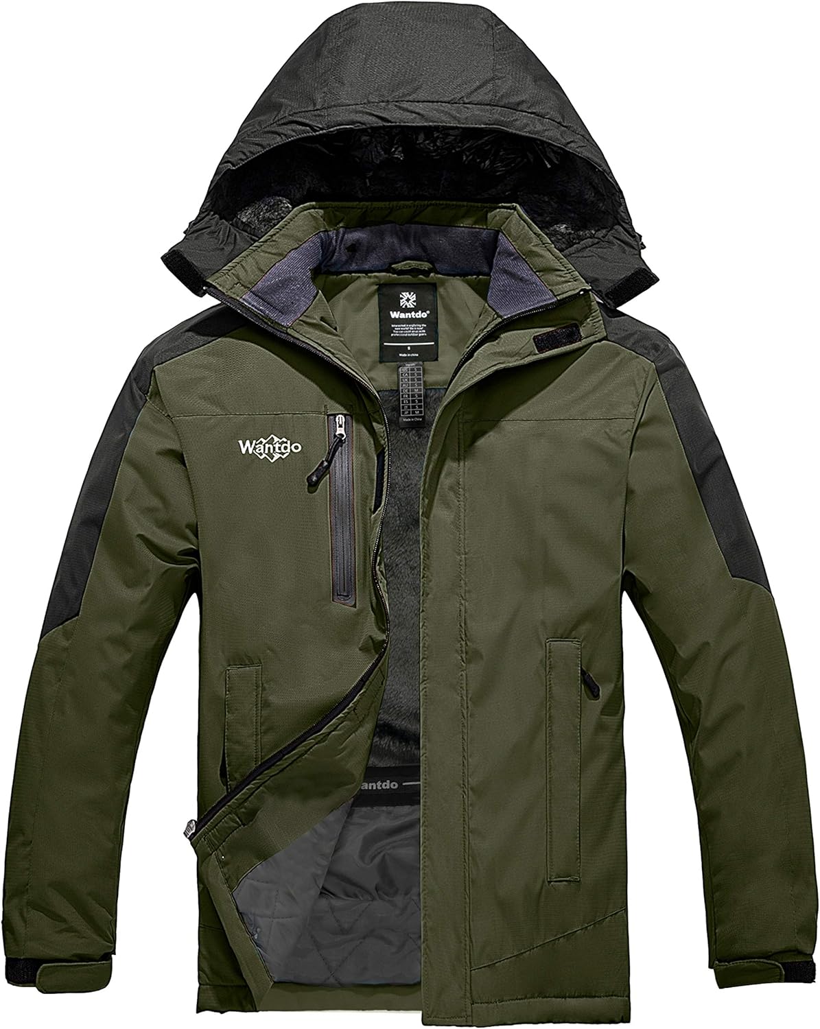 Wantdo Men s Mountain Ski Jacket Waterproof Snowboarding Jackets Warm wantdo-men-s-mountain-ski-jacket-waterproof-snowboarding-jackets-warm