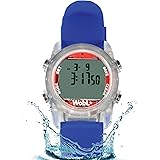 WobL + Smallest Vibrating Waterproof Reminder Watch (Pink Band/Black ...