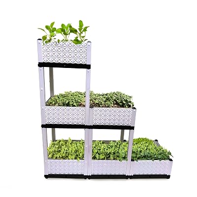 Raised Garden Bed, Vertical Garden, 6 Container Philippines | Ubuy