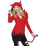 Amazon.com: Leg Avenue Women's 2 Piece Purple Posh Monster Costume ...