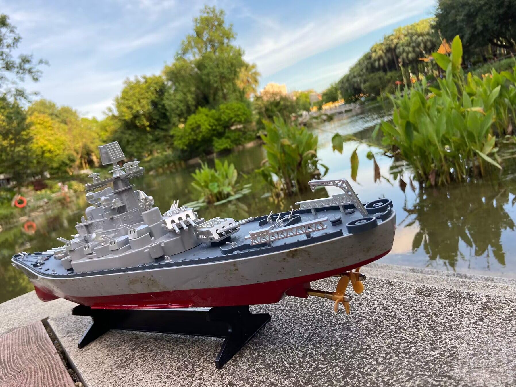 Mua SOWOFA Large Remote Controlled Battleship 61 cm, Large Retro Ship ...