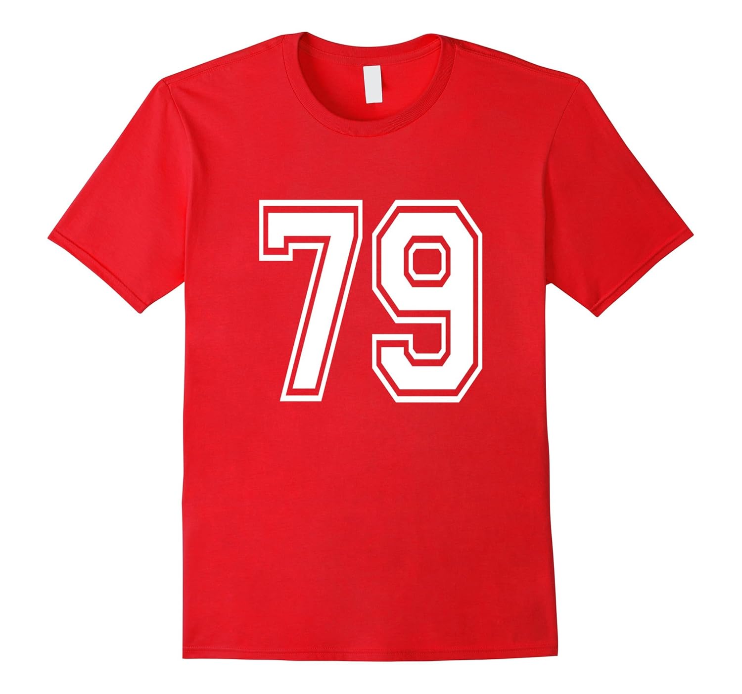 Number 79 T Shirt Age Sports Player jersey Number-Art – Artvinatee