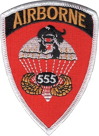 Amazon.com: 555th Airborne Infantry Regiment Patch: Clothing