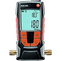 Amazon.com: Testo 552 I Digital Vacuum Gauge I Micron Gauge with ...
