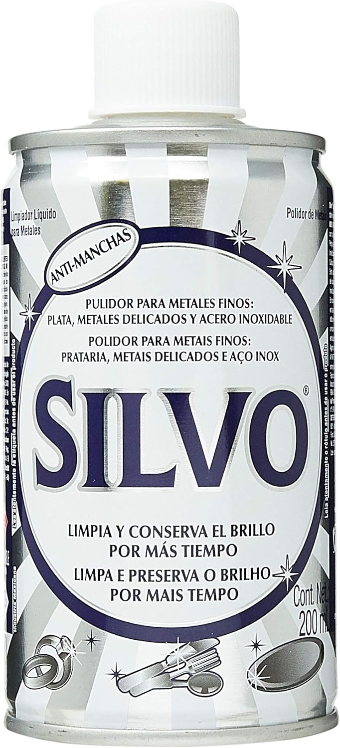 Polidor de Metais, Silvo, 200Ml: Amazon.com.br: SaÃºde e Cuidados Pessoais