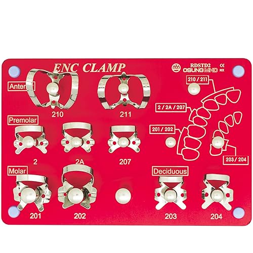Rubber Dam Clamp Set with Sterilization Stand Osung -RDCSET in Bahrain ...